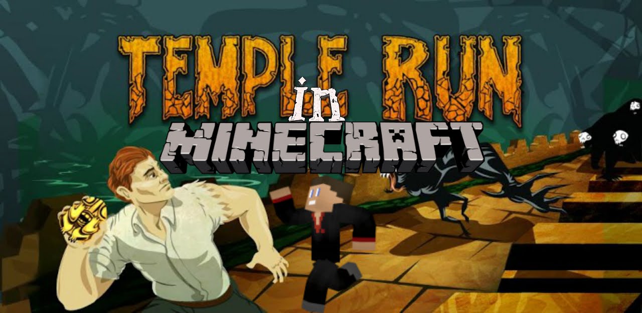 TEMPLE RUN 2 Mini game In Minecraft !!! - YouTube