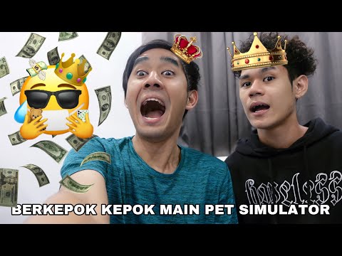BERKEPOK-KEPOK KAYA 😂 ROBLOX PET SIMULATOR X 😍