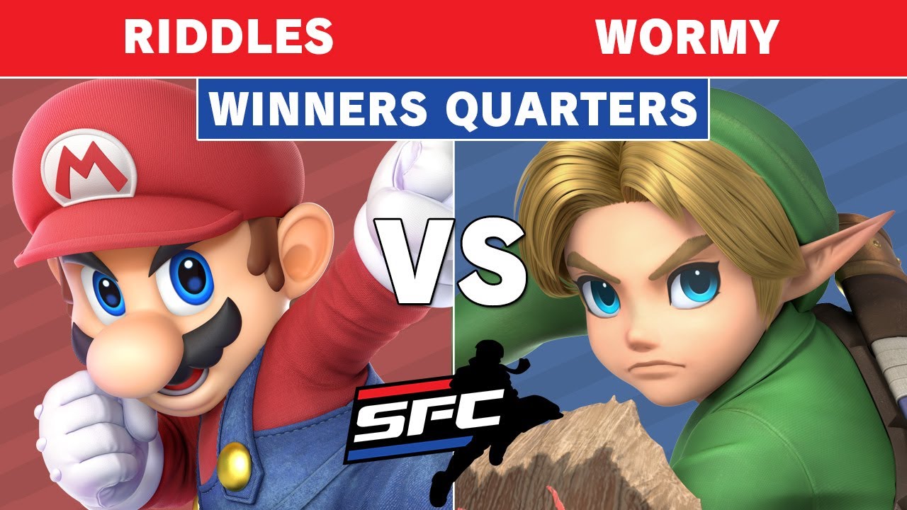 Smash Fight Club 212 - Riddles (Mario) Vs. LSG | Wormy (Young Link ...