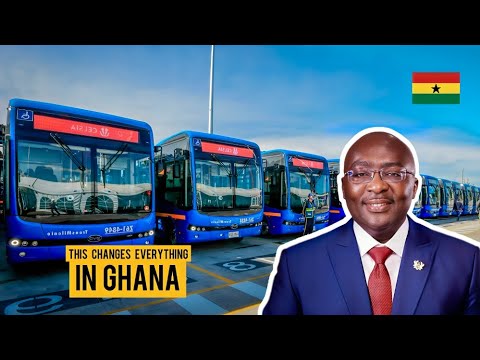 Ghana's 200 Electric Buses Finally Arrive To Boost Public ...