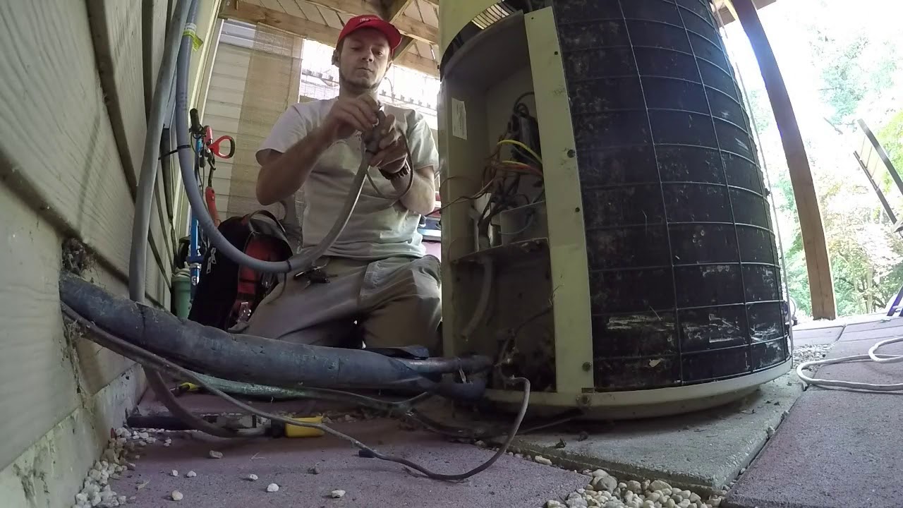 Refrigeração goodman install USA - YouTube