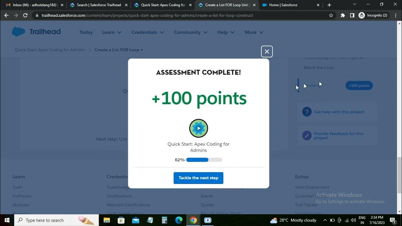 Create a List FOR Loop | Quick Start: Apex Coding for Admins in Salesforce - YouTube