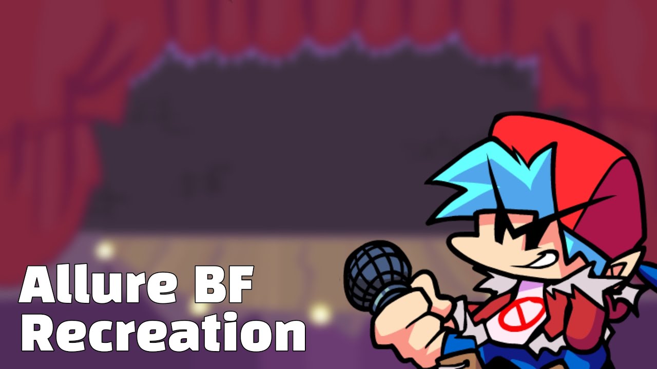 Friday Night Funkin' mod Allure BF Recreation v1!! - YouTube