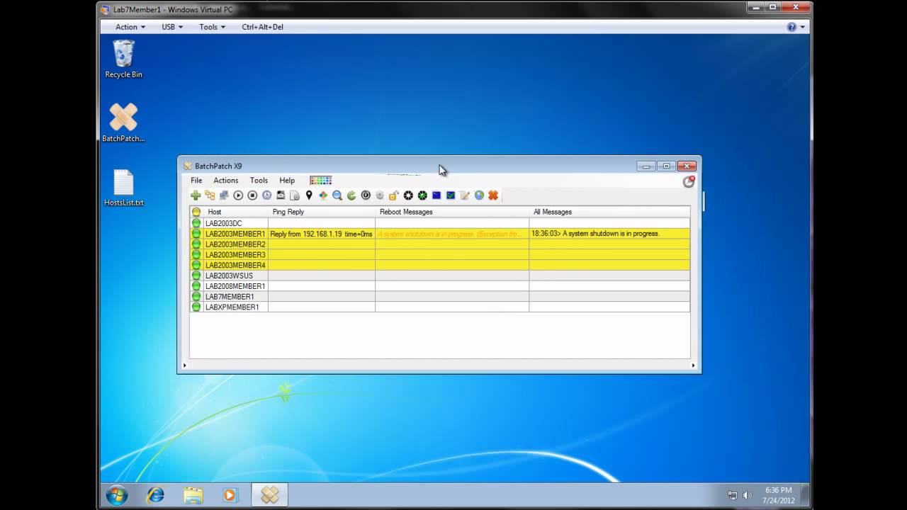 Using The Row Execution Interval Batchpatch Tutorial Youtube 5173