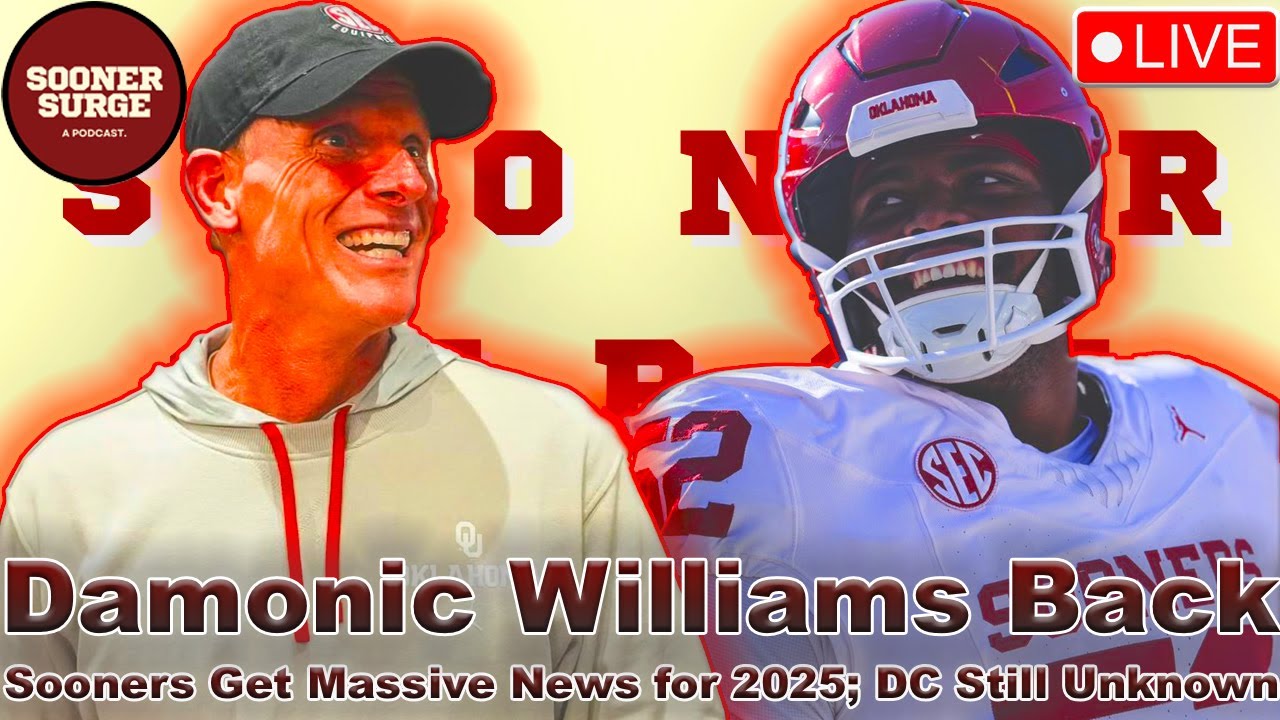 OU Football: Sooners Defensive Tackle Damonic Williams is Back for 2025 ...