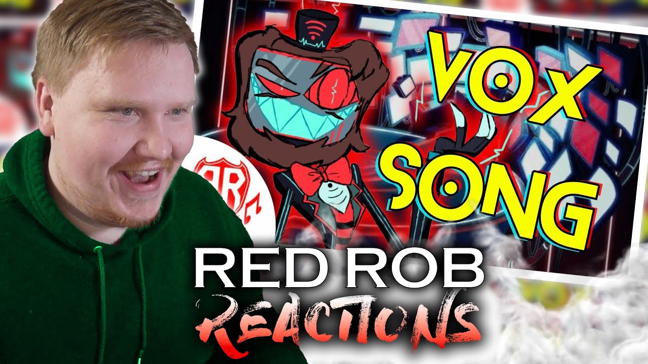 VOX SONG | 'CENTER STAGE' | Red Rob (Hazbin Hotel) | REACTION - YouTube