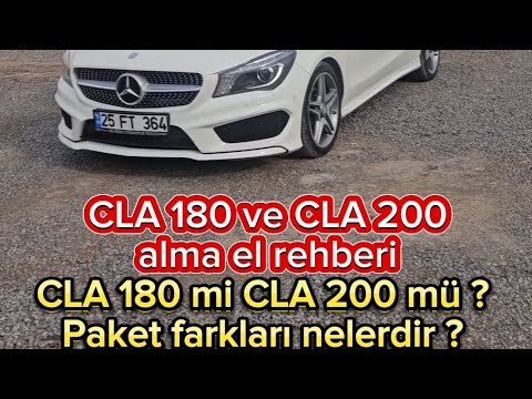 merdeces cla180 ve cla 200 alma el rehberi #mercedes #cla #otomobil #araba