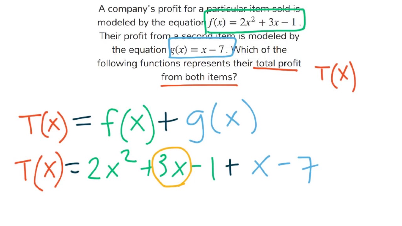 [9.QF.9-1.0] Combine Linear, Exponential and Quadratic Functions - YouTube