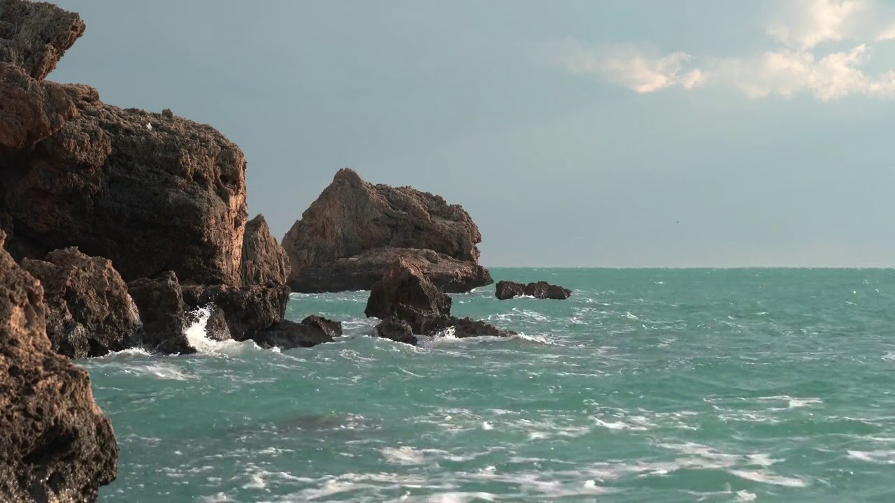 Relax, mare, rocce, cielo | Free Stock Video 4K | pixabay 26262 - YouTube