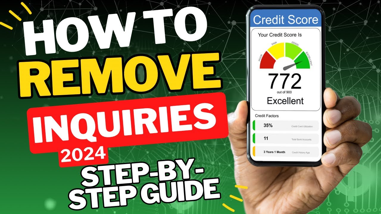 How To Remove Hard Inquiries Fast!! (2024) - YouTube