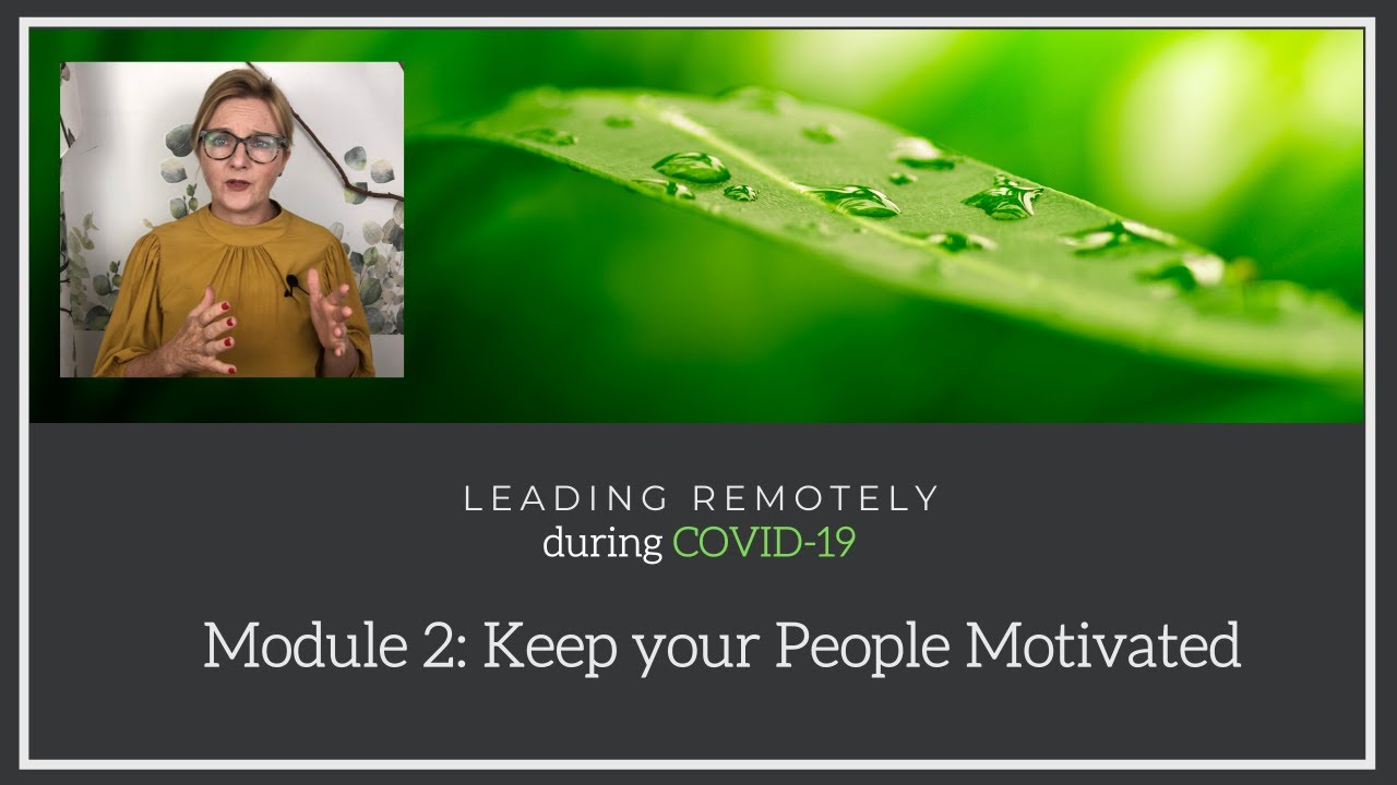 Module 2: Keep People Engaged Virtually - YouTube