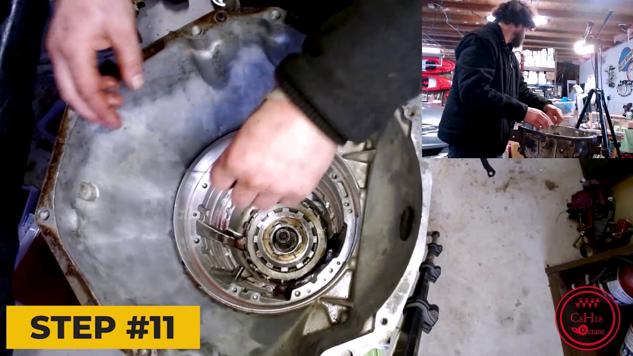 95 E4OD assembly broken into quick steps! - YouTube