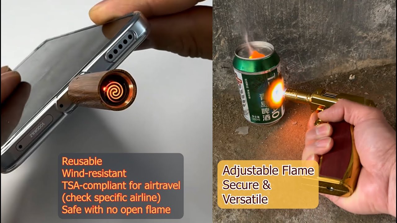 2 Game-Changing Mini Lighters Tested: Micro USB-C & Torch | EDC ...