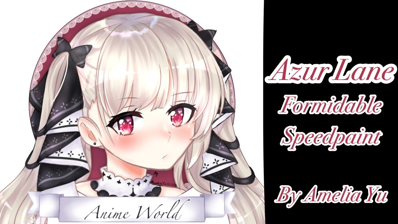 Azur Lane - Formidable Speedpaint - YouTube