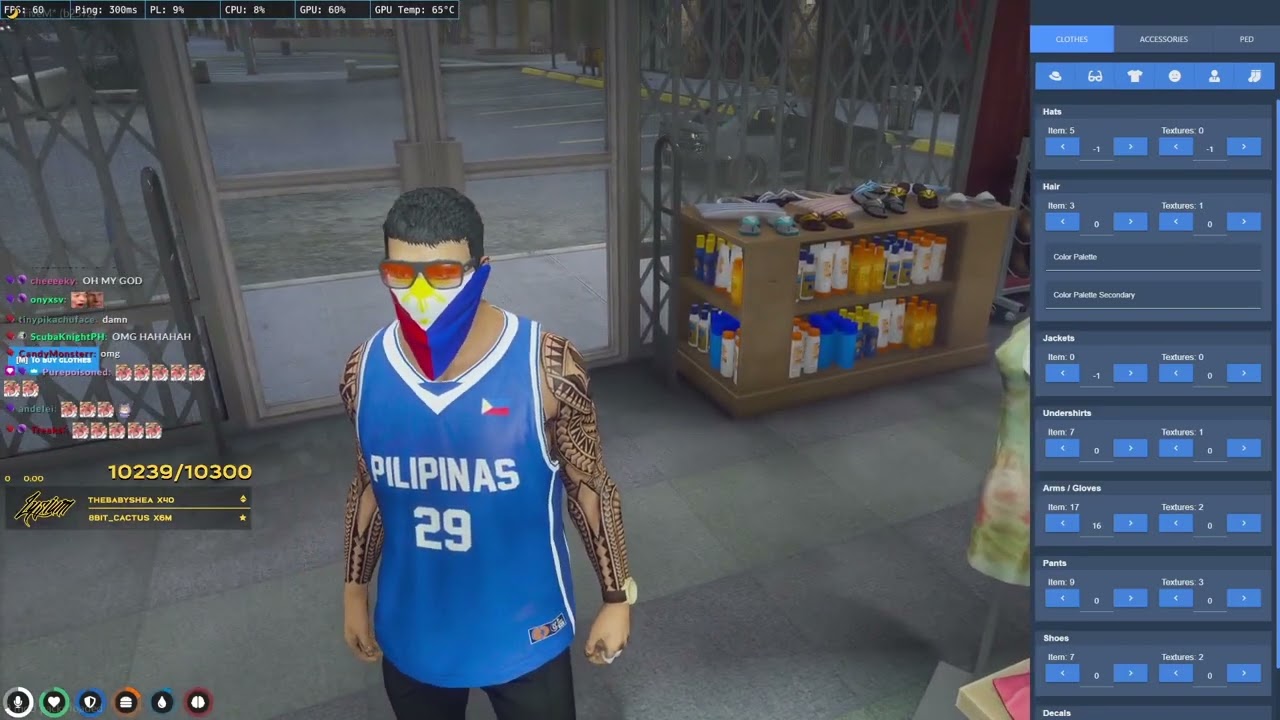 Benji Ramos new PED / Nopixel GTA V RP - YouTube