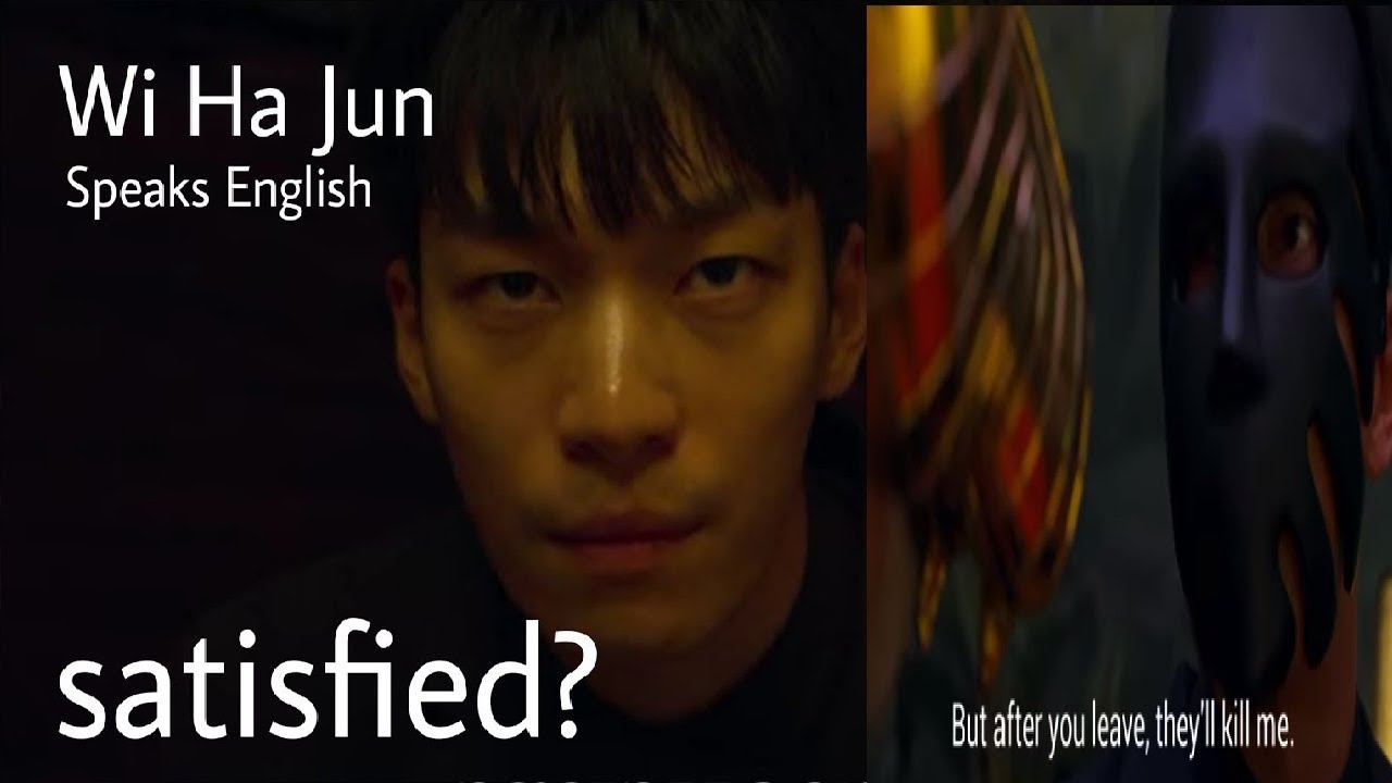 Wi Ha Joon English Dub Gay Lover Scene Squid Game Ep 7 Youtube