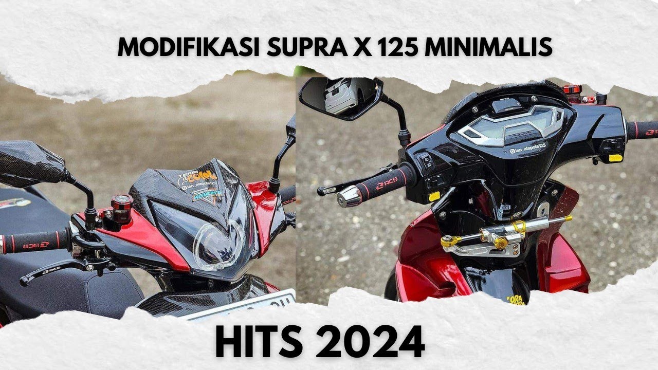 HSX#164 Galeri SupraX 125 Modifikasi Minimalis - YouTube