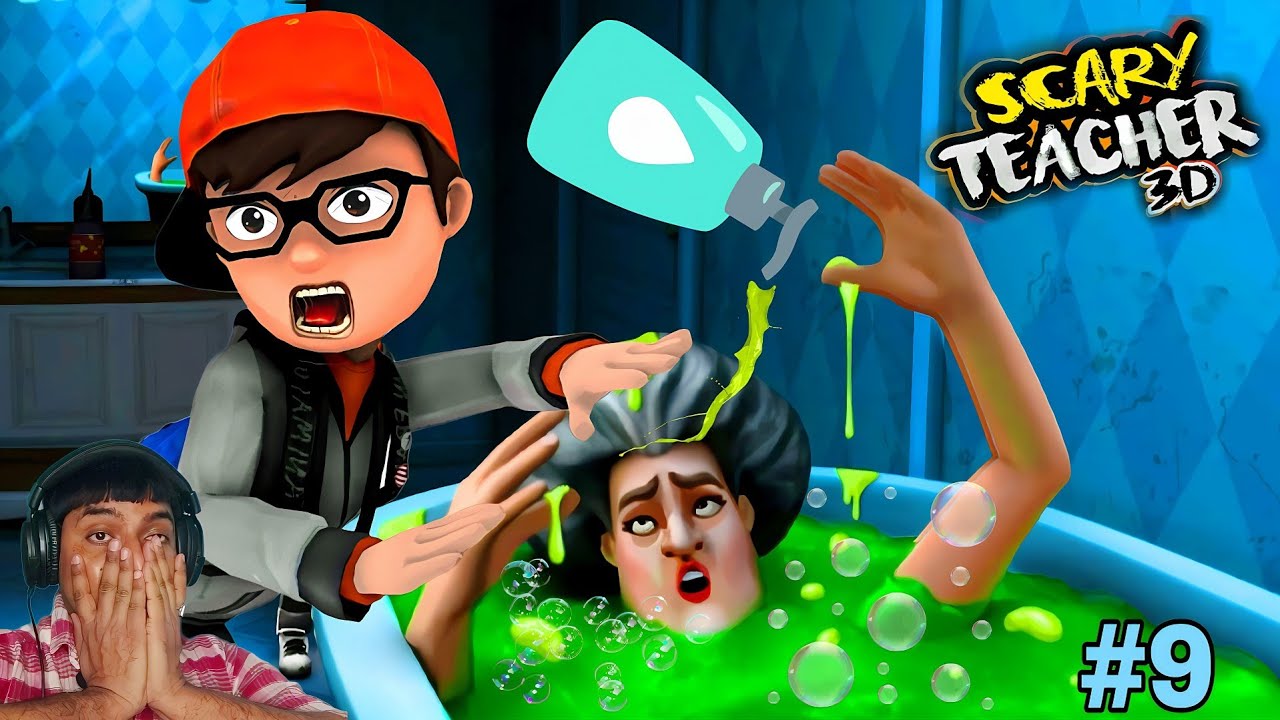 SCARY TEACHER CHAPTER - 1, PART - 9, ADD SOMETHING IN HER SHAMPOO ...