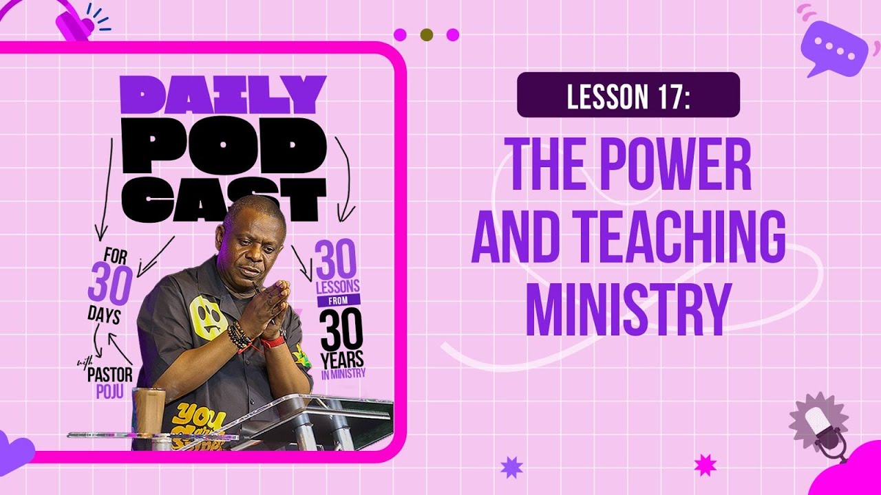 Leson 17: The Power and Teaching Ministry - YouTube