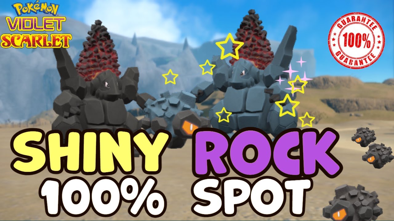 100% GURANTEED SHINY COALOSSAL and ROLYCOLY in Pokemon Scarlet and ...
