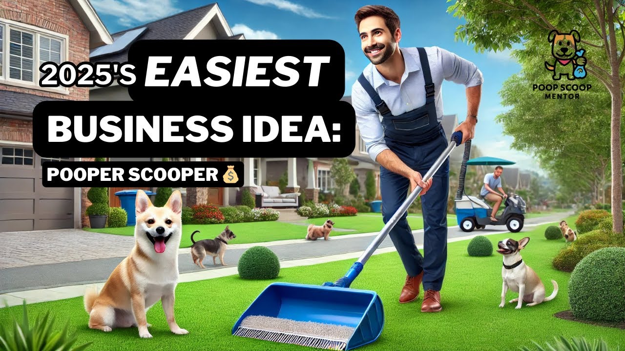 2025's Hottest & Easiest Business To Start: Pooper Scooper Business ...