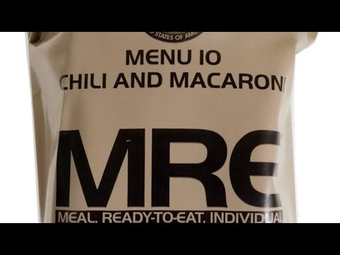 US MRE - Menu 10 - Chili Mac - YouTube