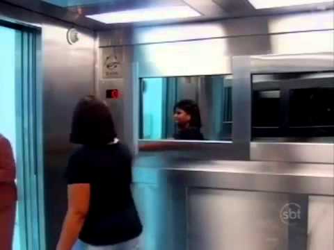 Hidden Camera Scary Ghost Elevator - YouTube