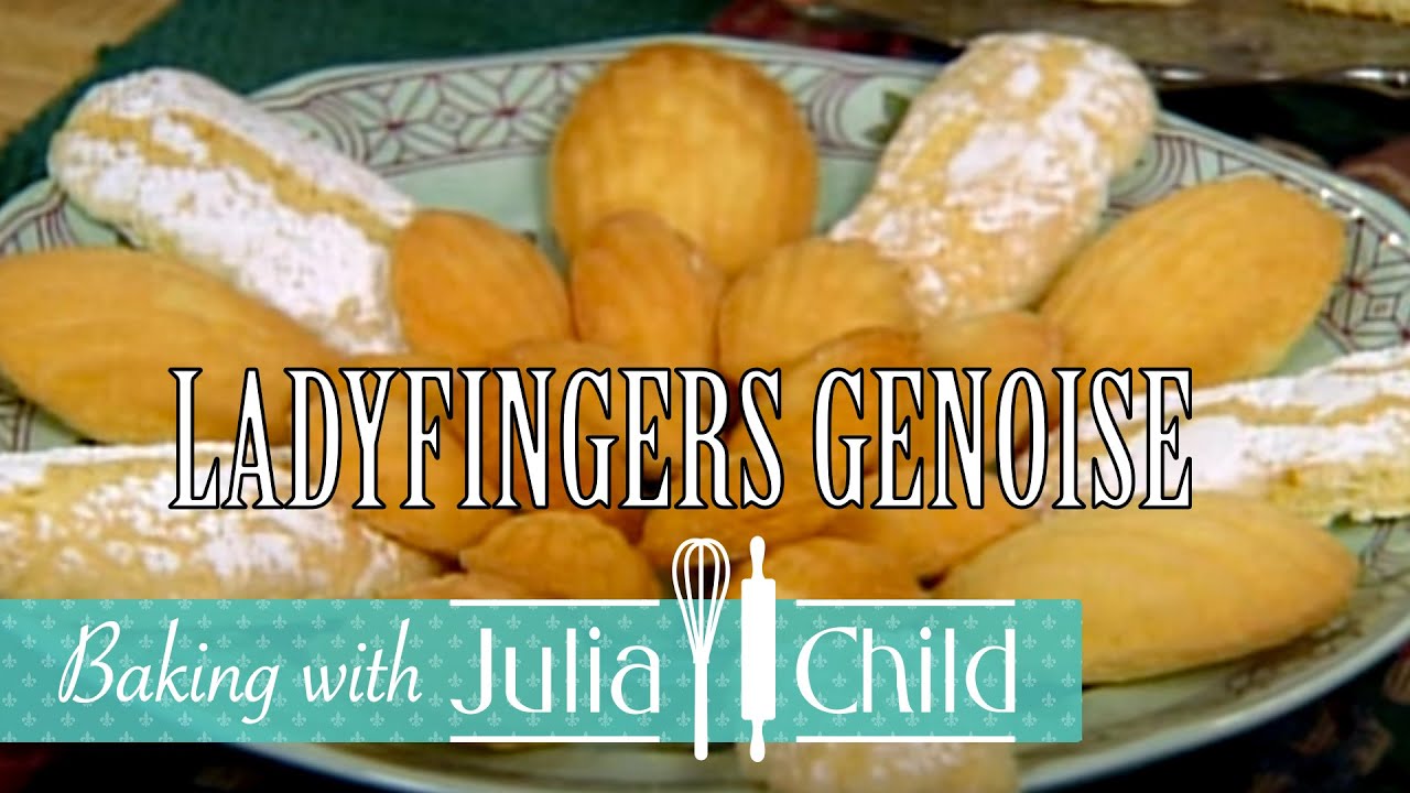 Ladyfingers Genoise with Flo Braker | Baking With Julia Season 1 ...