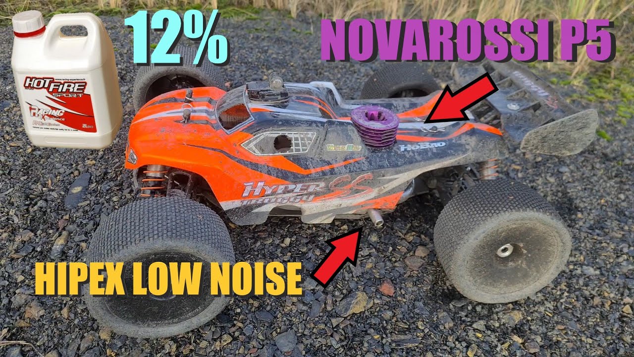 Hobao Hyper SS NITRO Truggy - Novarossi P5 - New European Legal Nitro ...