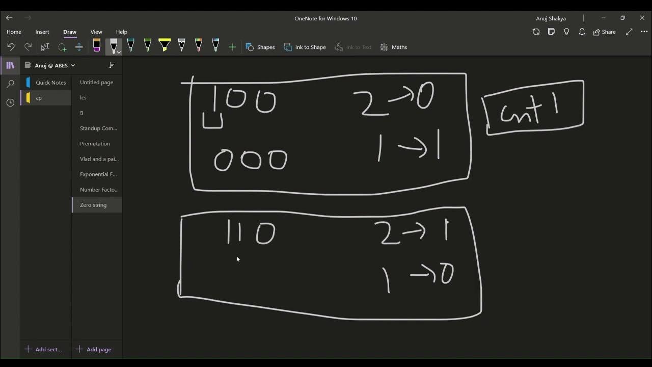 Zero String Codechef Solution | codechef starters 76 - YouTube