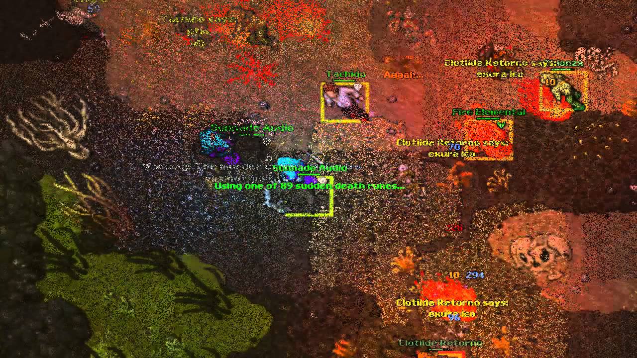 Tibia RL - Zanera ( Solidera ) - mala hunt para los bots - YouTube