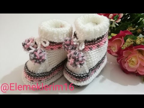 YAPIMI KOLAY BEBEK PATİK MODELİ