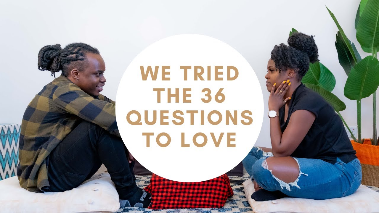We tried the 36 question to love - YouTube
