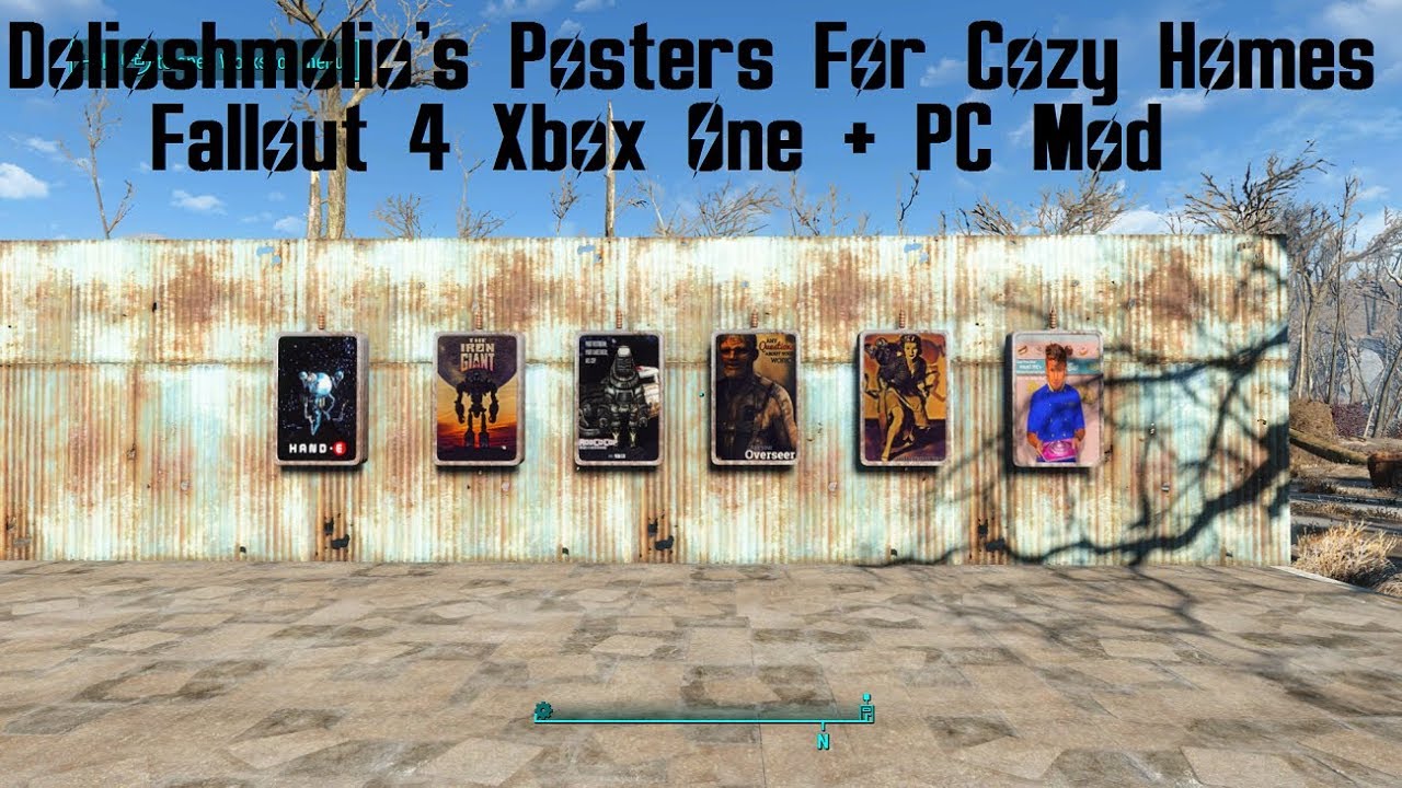 Fallout 4 Posters For Cozy Homes Xbox One And PC Mod Dolioshmolio's ...