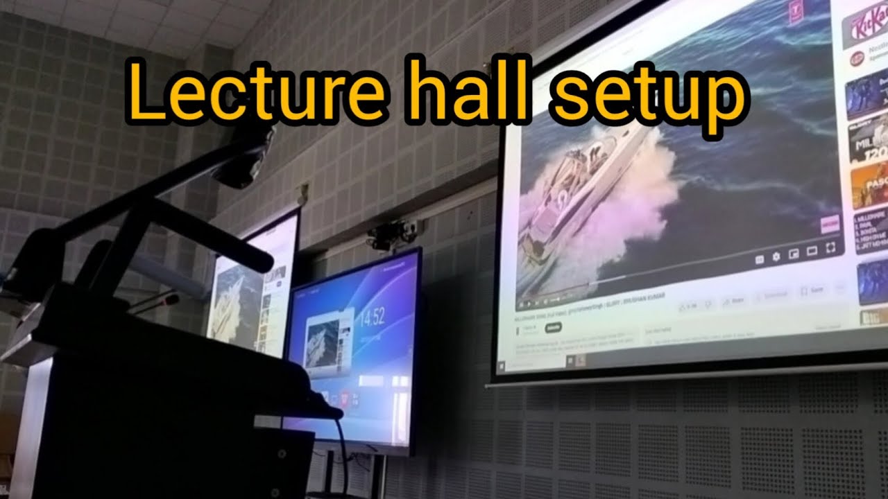 High-tech lecture hall setup #youtube #yt #shorts - YouTube