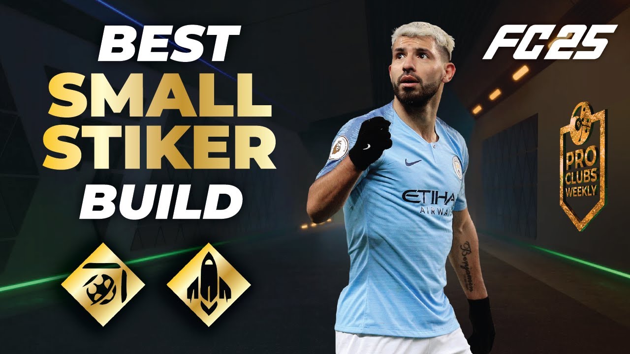 BEST SMALL STRIKER BUILD | EA FC 25 PRO CLUBS BALLER BUILD - YouTube