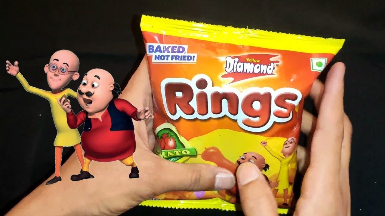 Motu patlu yellow diamond Rings review in hindi | free gift inside ...