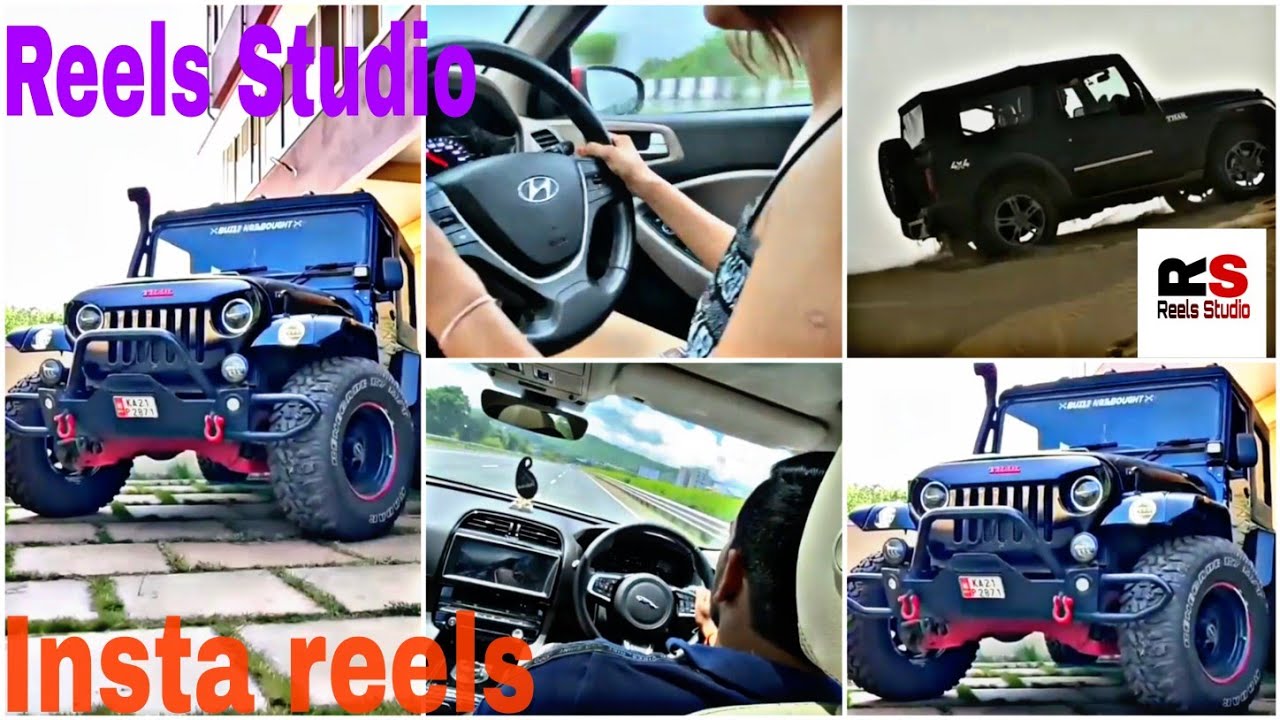 Insta Reels🔥 #shorts Videos |/🔥 Car Lovers |Thar Lovers| #brotomotiv # ...