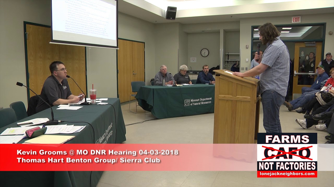 Kevin Grooms of the Sierra Club - Thomas Hart Benton Group - YouTube