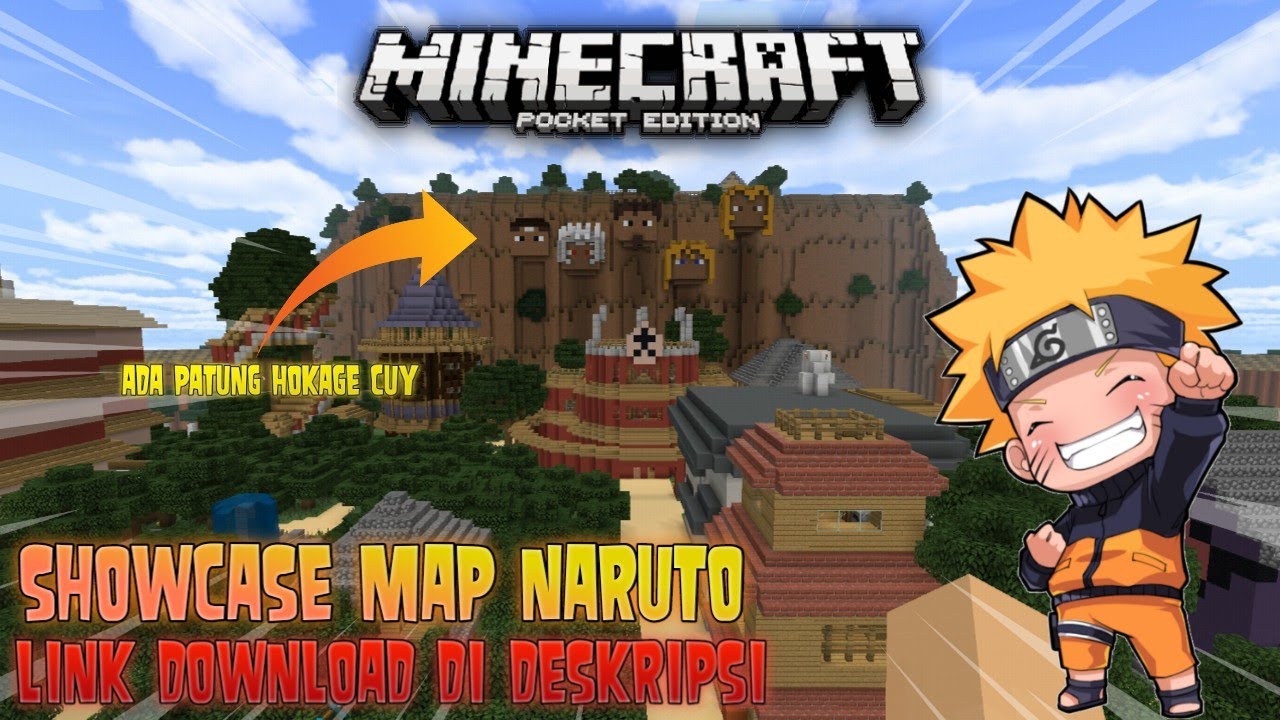 Map Konoha Di Minecraft PE,Download Di Deskripsi - YouTube