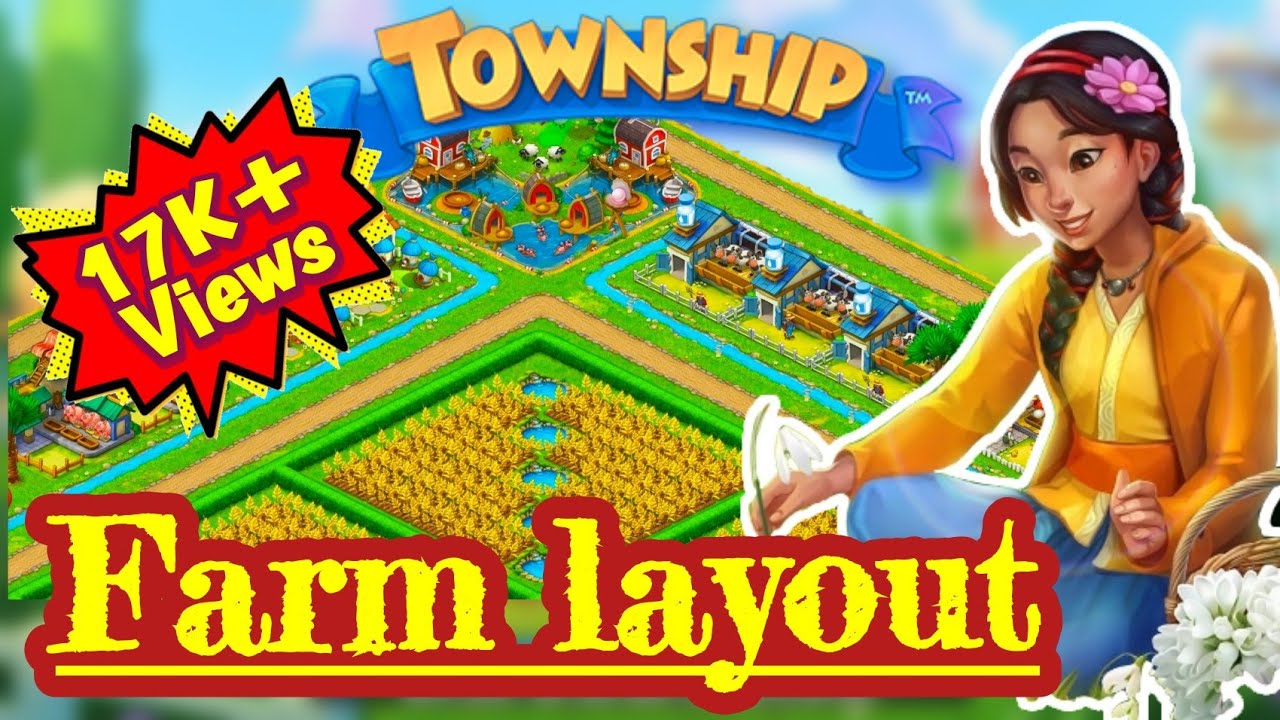 Township Farm Layout 🌾 || Easy & Simple Design || - YouTube