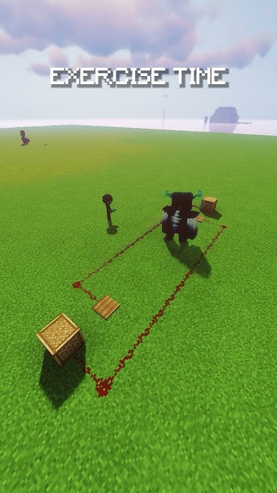 I Trapped A Warden In An Infinite Redstone Loop 😂 Minecraft Shorts Youtube