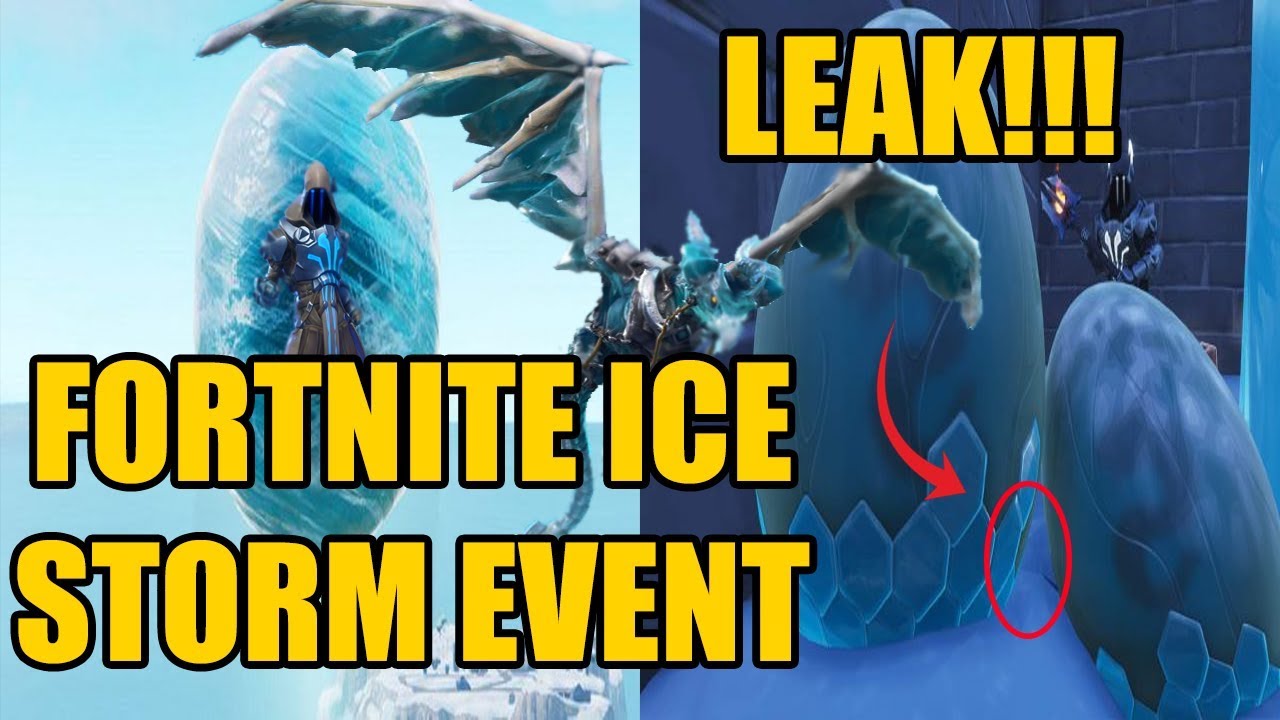 FORTNITE *ICE STORM* MYSTERY EVENT *REVEAL* !!!! - YouTube