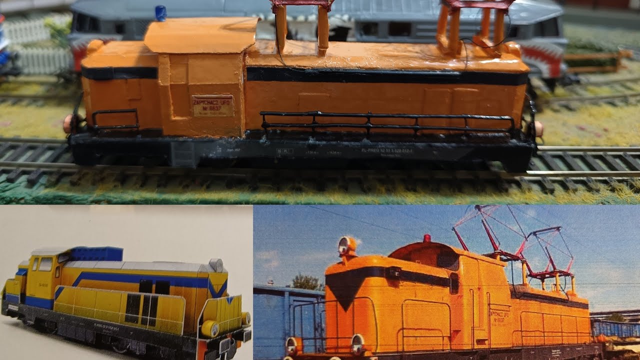 Prezentacja Lokomotywy : Zapychacz UFO 8837 model Kartonowy, więcej w ...