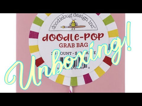 Doodlebug Doodle-Pops grab bag unboxing! 💕 ️ - YouTube