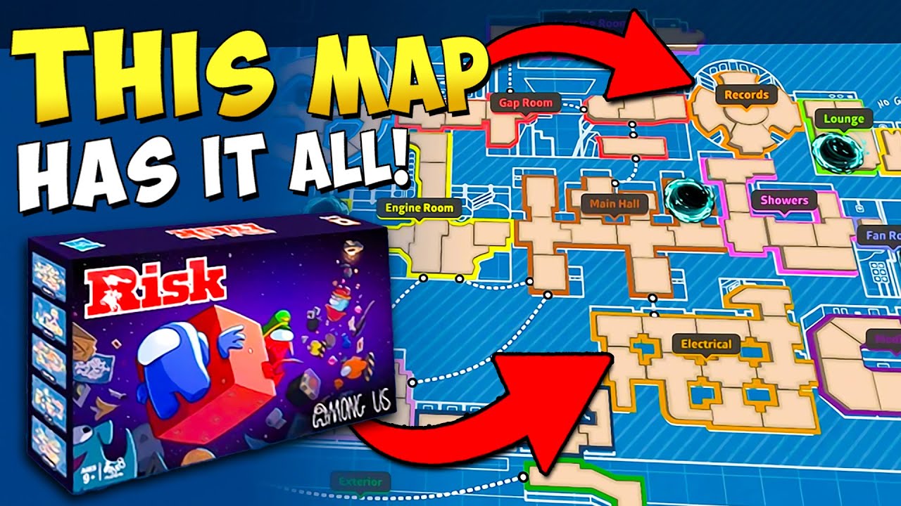 Could This Become the BEST Risk Map in 2025? Among Us - Airship - YouTube
