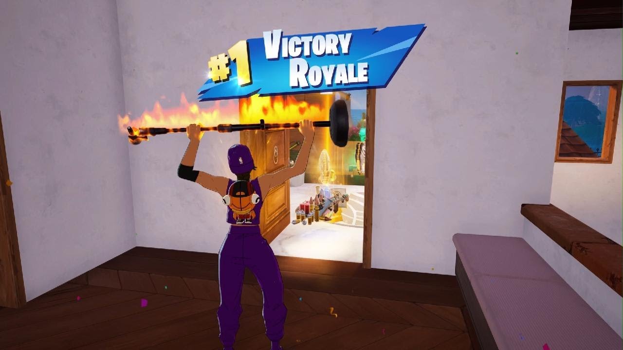 *NEW* NBA SHOT-CALLER SKIN IN FORTNITE PS5 + A VICTORY ROYALE WIN ...