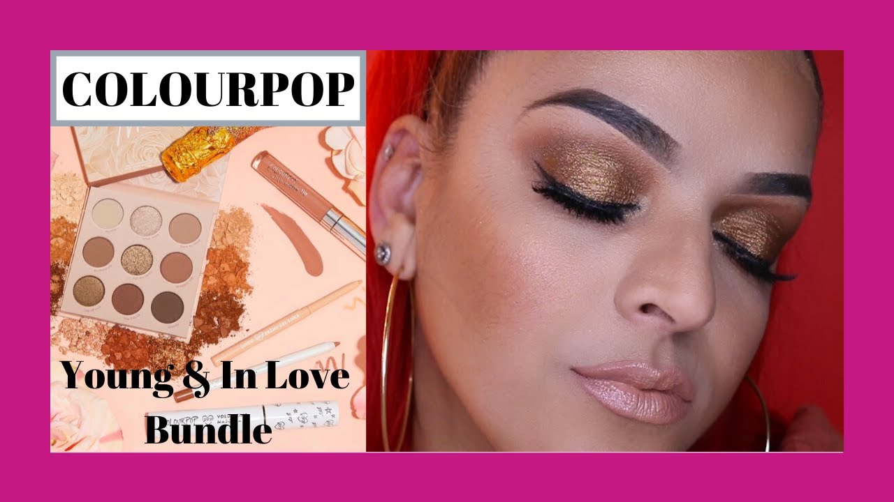 COLOURPOP YOUNG AND IN LOVE BUNDLE - YouTube