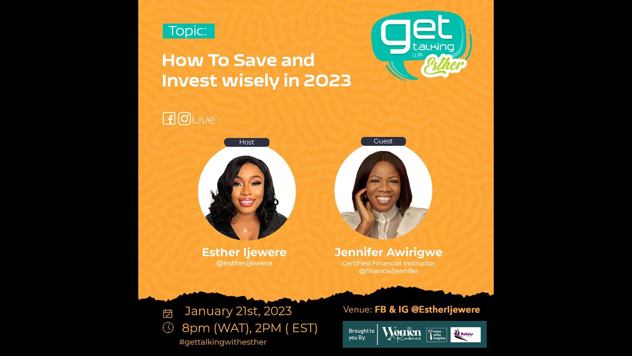 Financial Jennifer - How To Save and Invest Wisely In 2023 | #finance # ...