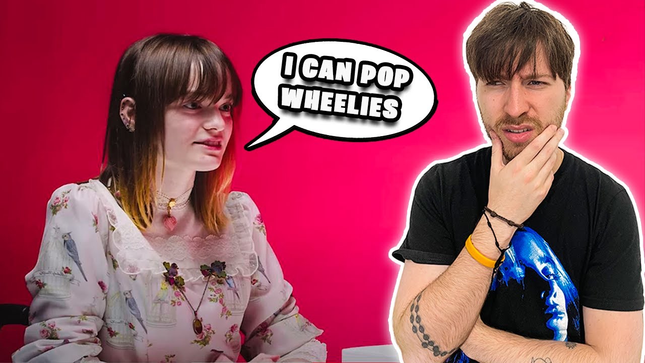 Wheelchair Girl Is A Menace On The Button Youtube